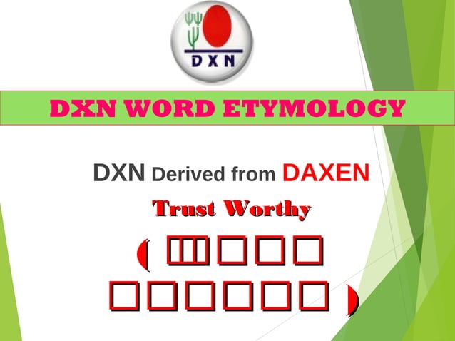 DXN Business Presentation | PPT | Herbs and Supplements | Alternative ...