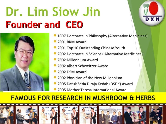 DXN Business Presentation | PPT | Herbs and Supplements | Alternative ...