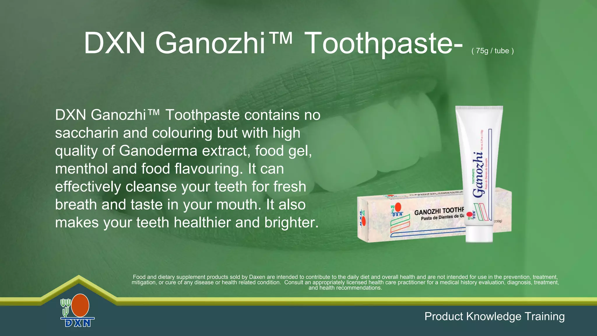 DXN products training: basic knowledge about DXN products | PDF