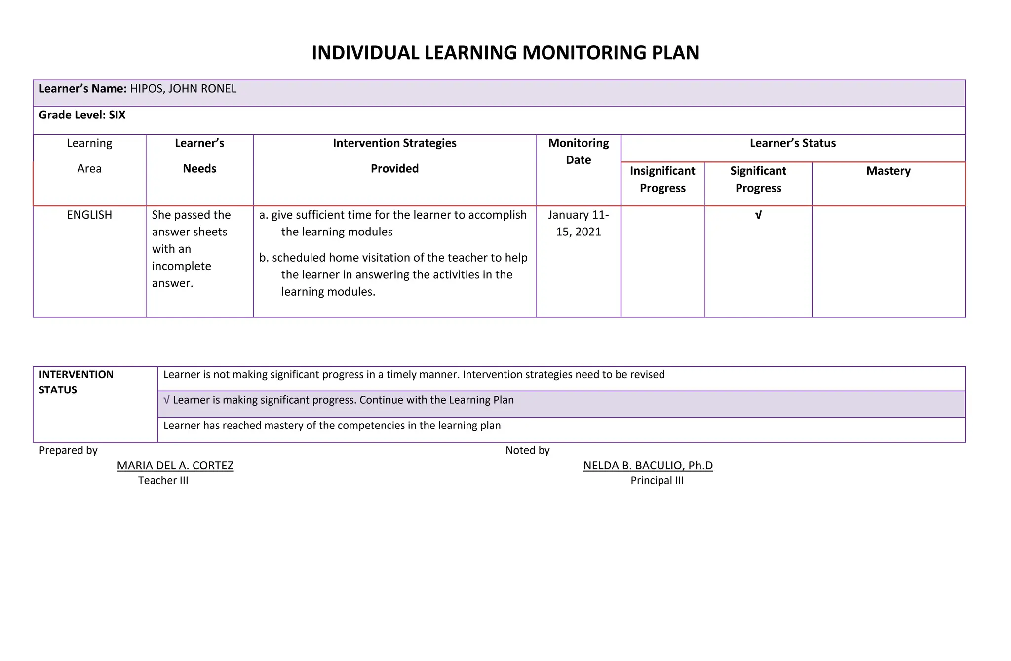 INDIVIDUAL_LEARNING_MONITORING_PLAN.docx