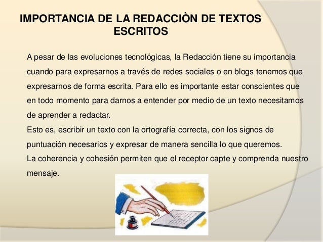 Redaccion De Textos