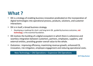 DX_Strategy_for Business 1Administration | PPT