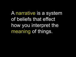 Power of Narrative | PPTX