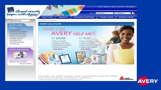 Avery’s Digital Transformation – New Products, New Technology [David ...