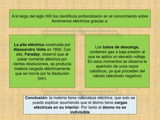 Tema 4 la estructura de la materia | PPTX
