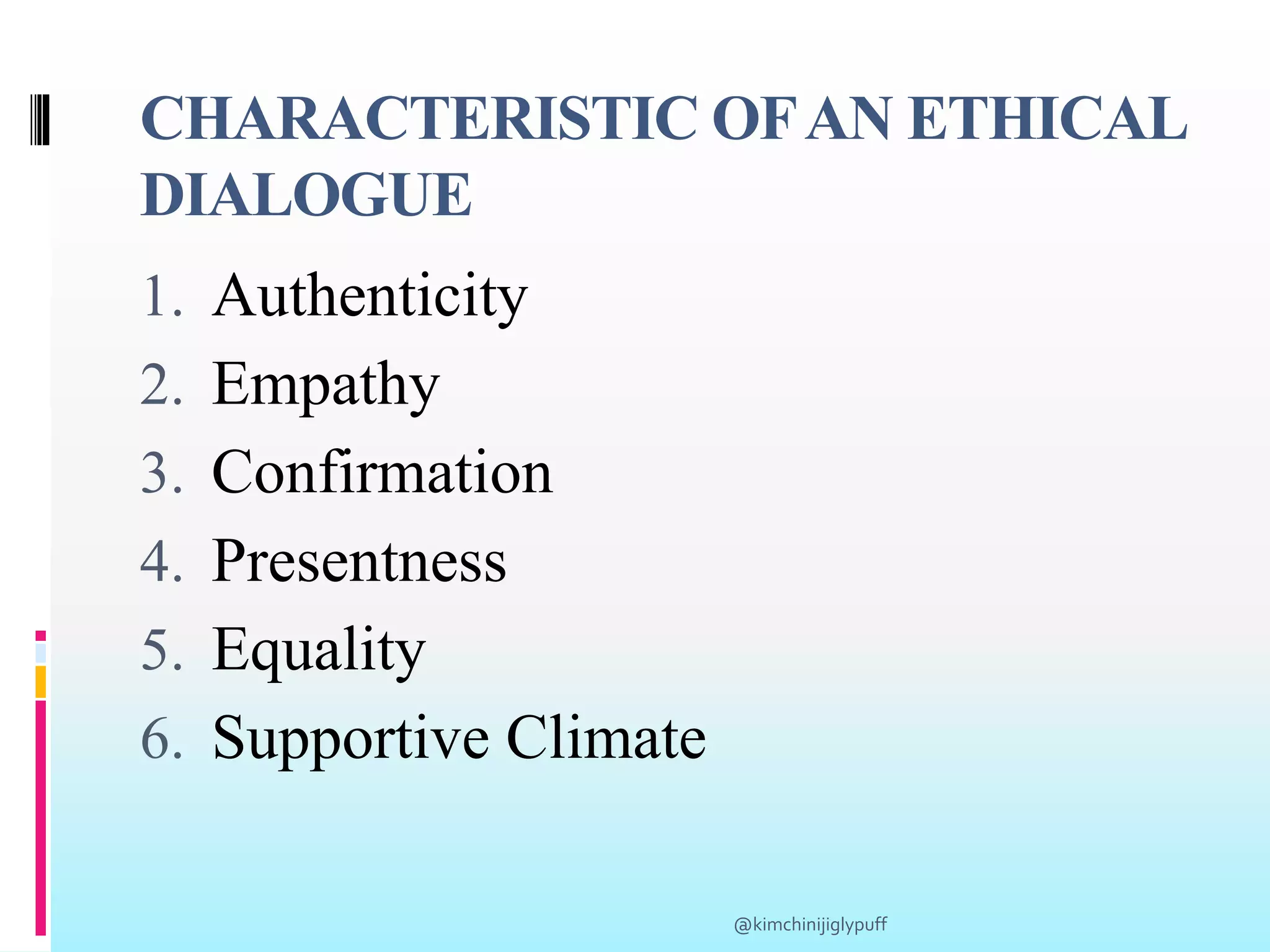 Dyadic Communication | PPSX