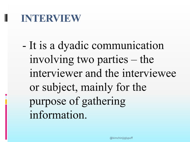 Dyadic Communication | PPSX