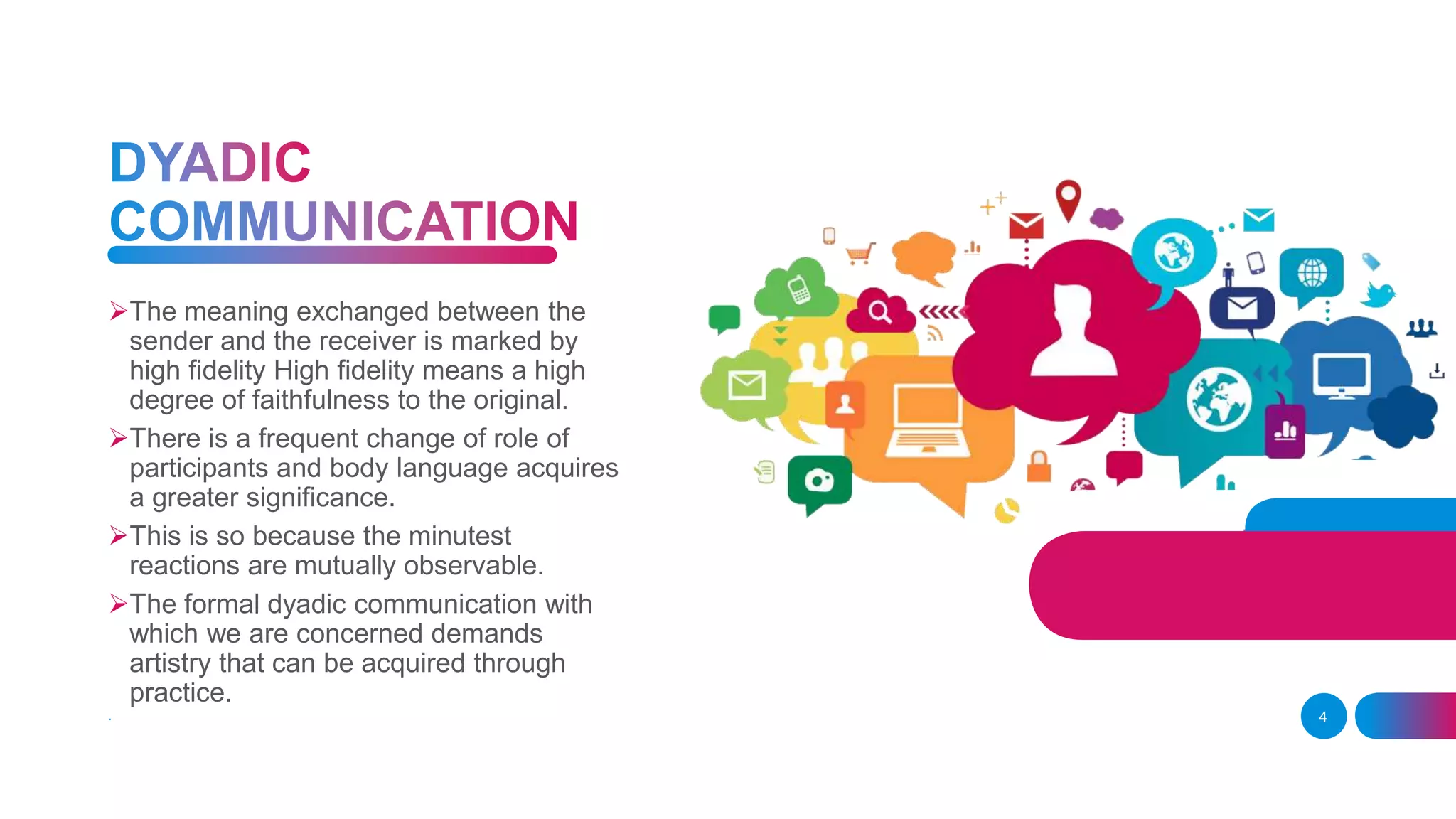 Dyadic communication omesh and purushoth | PPTX