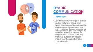 Dyadic communication omesh and purushoth | PPTX | Parenting Babies and ...