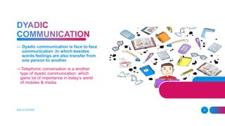 Dyadic communication omesh and purushoth | PPTX | Parenting Babies and ...