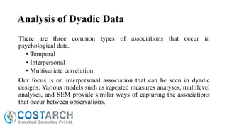Dyadic Data Analysis | PDF