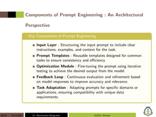 Advancement in Generative AI: Prompt Engineering | PDF