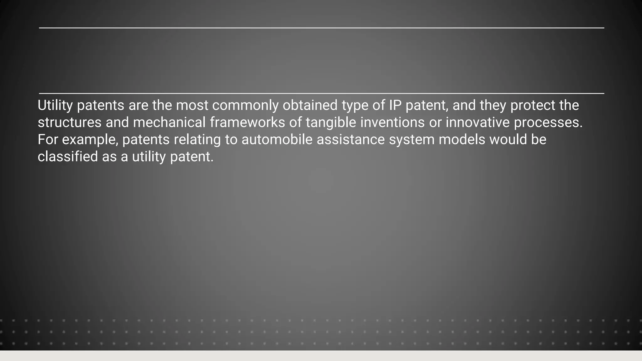 Types of Patents - Intellectual Property Rights | PPTX