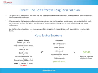 Dycem: contamination control you can trust | PPTX
