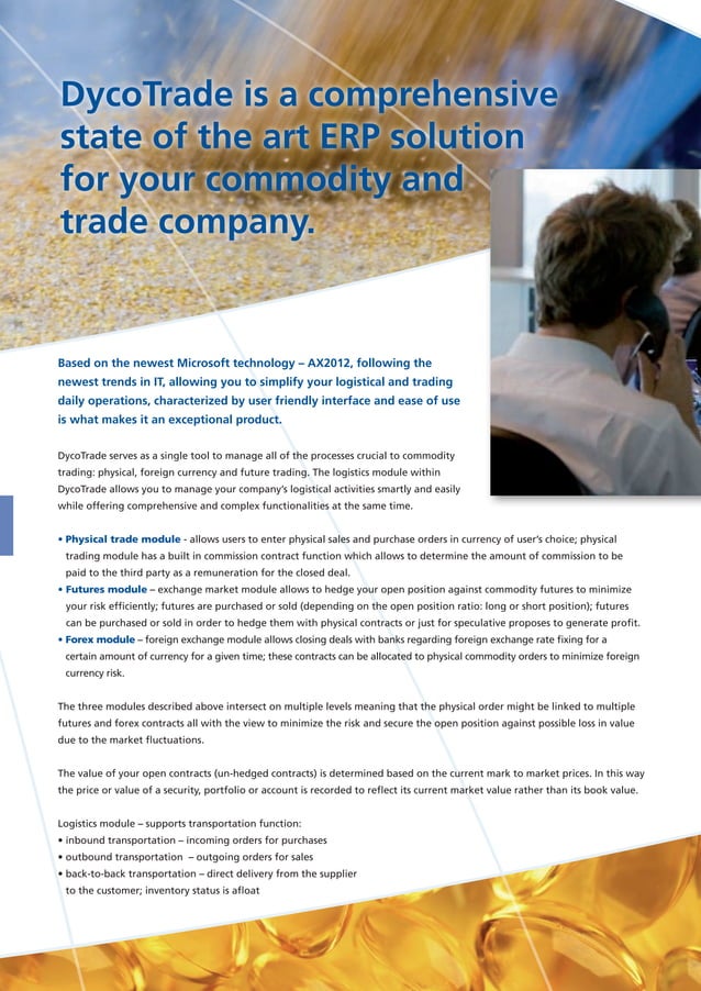 DycoTrade Brochure | PDF