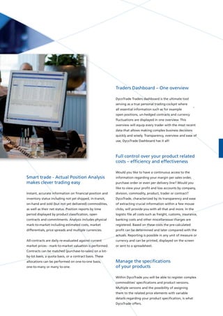 DycoTrade Brochure | PDF