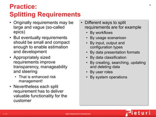 Agile Requirement Development - A Breathtakingly Quick Introduction | PPT