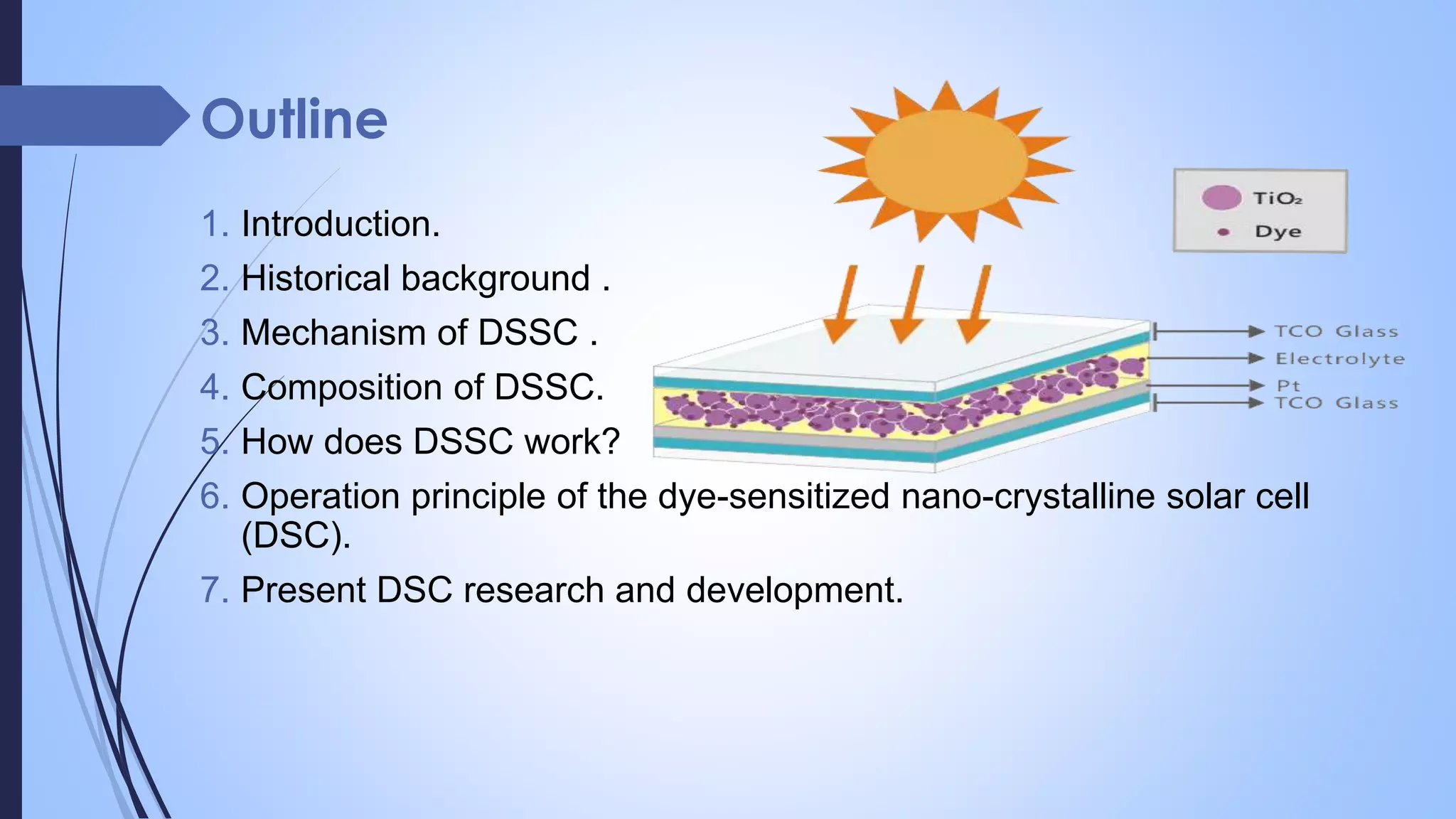 Dye sensitized solar cells | PPTX