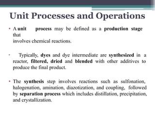 Dye, Dye Intermediates and its effects.pptx