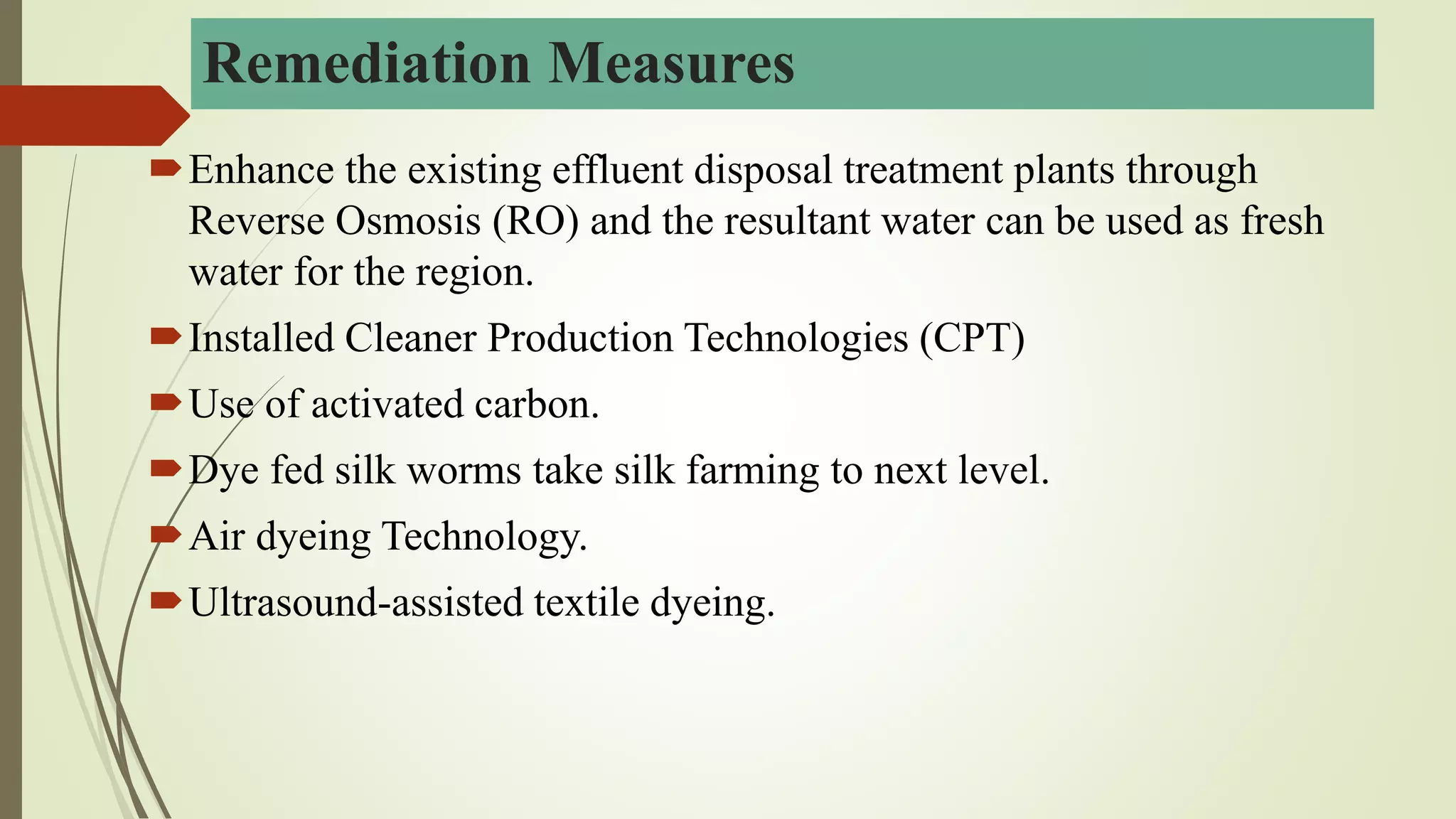 Dye and its impact | PPTX