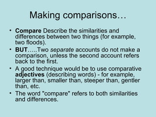 Command Words for GCSE Geography | PPT | Educational Assessment | Education