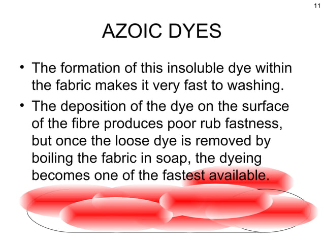 Dye classification . | PPT