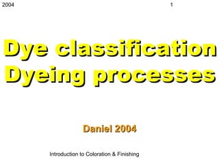 Dye class | PPT