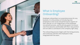 Cracking The Employee Onboarding Code | PPT