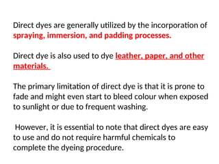 Dyeing - Various Methods of Dyeing & types.ppt