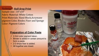 Dyeing and printing | PPT