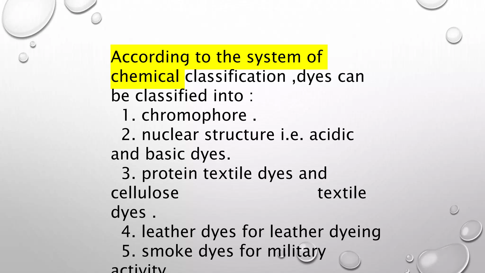 Dyeing in textiles | PPTX