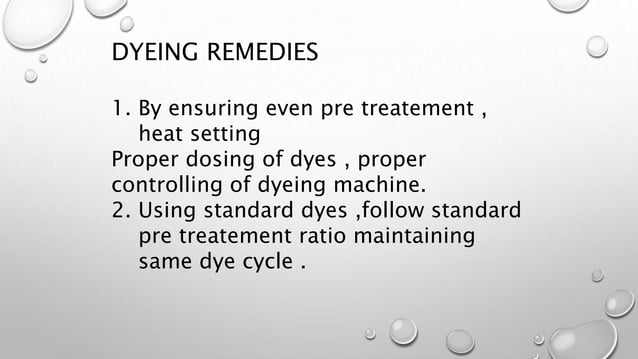 Dyeing in textiles | PPTX