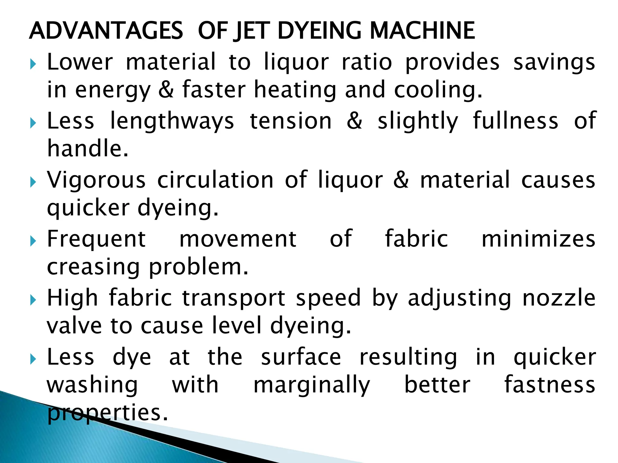 Dyeing Machineries, Textile Wet process engineering dyeing m/c | PPTX