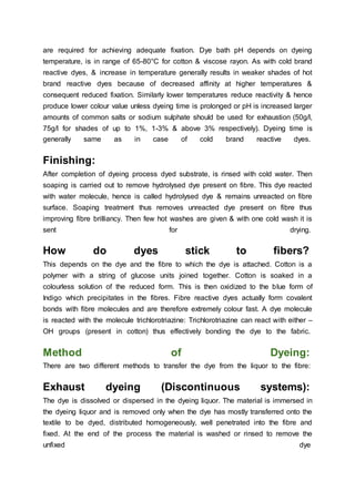 Dyeing methods | DOCX