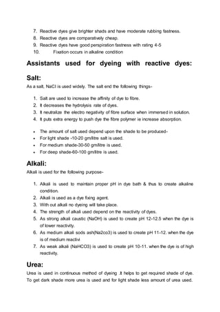 Dyeing methods | DOCX