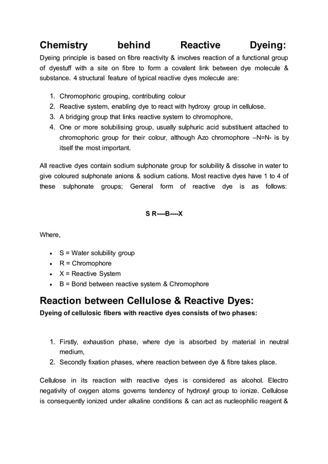 Dyeing methods | PDF