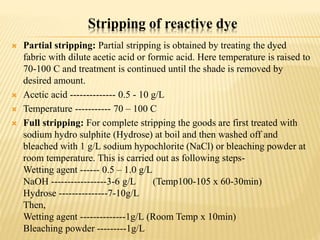 Dyeing of cotton with reactive dye | PPTX