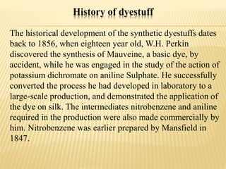 Dyeing of cotton with reactive dye | PPTX