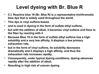 Dyeing of cotton with reactive dyes quality q&a | PPT
