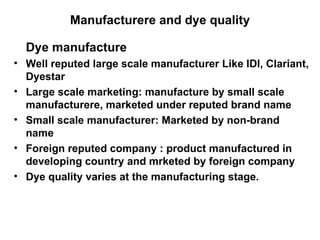 Dyeing of cotton with reactive dyes quality q&a | PPT