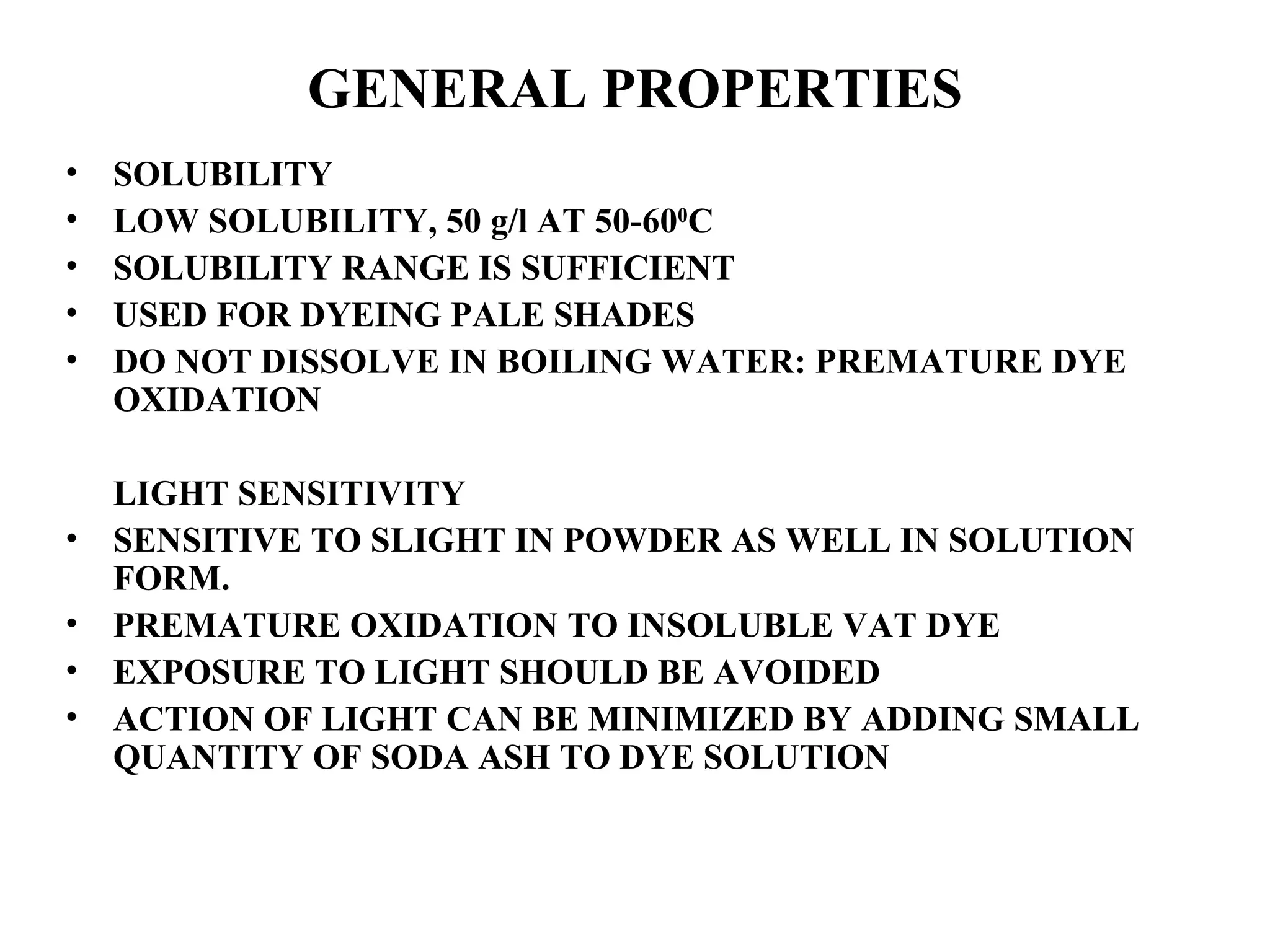 Dyeing of cotton with vat dyes | PPT