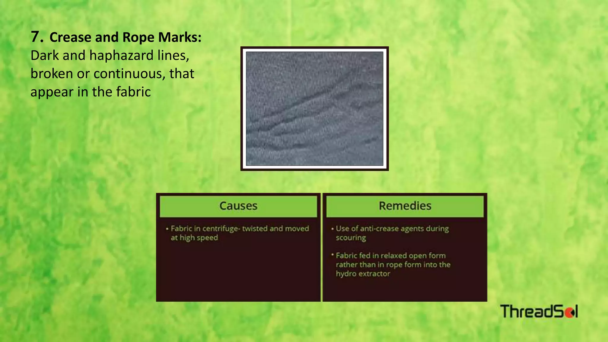 How dyeing & printing defects spoil your garment? | PPT