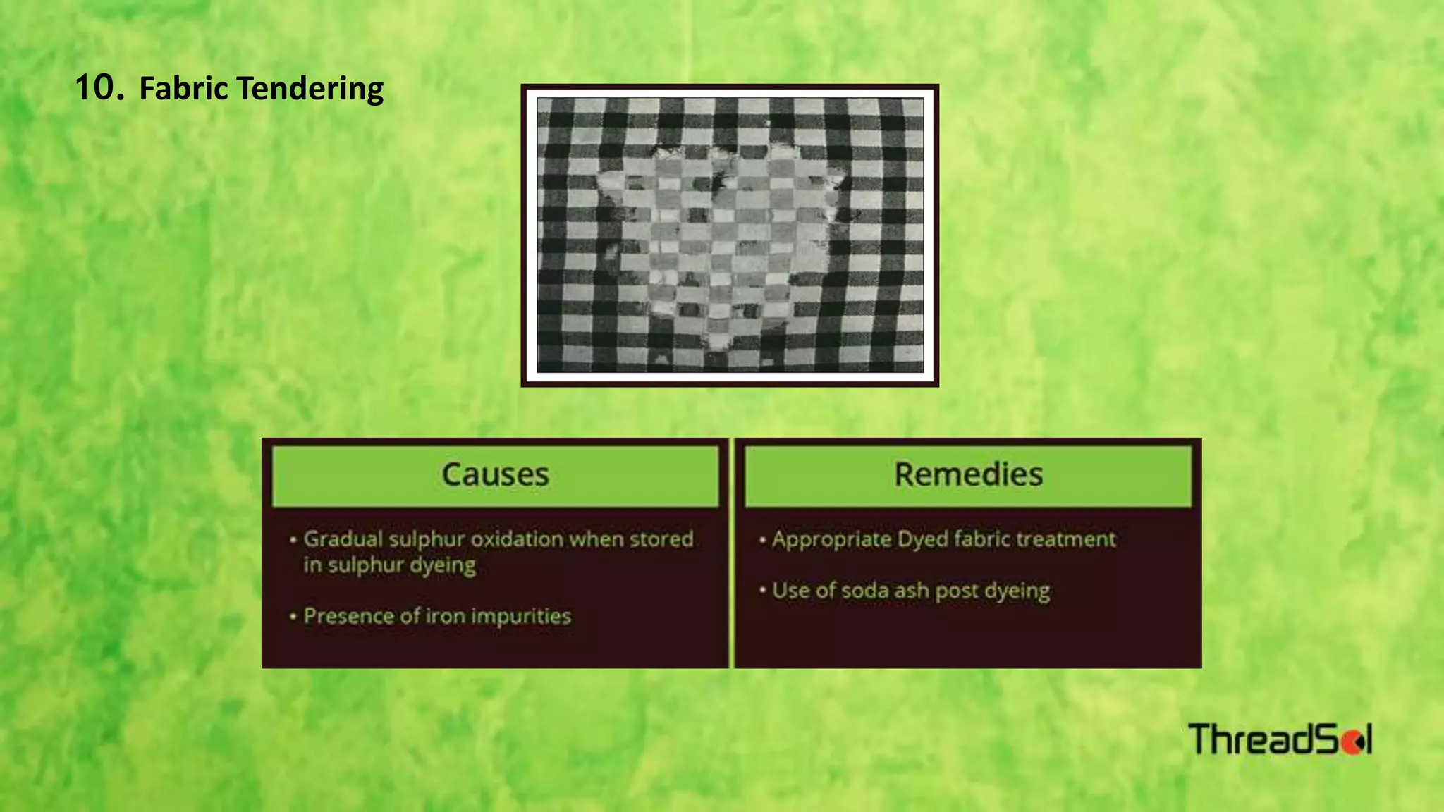 How dyeing & printing defects spoil your garment? | PPT
