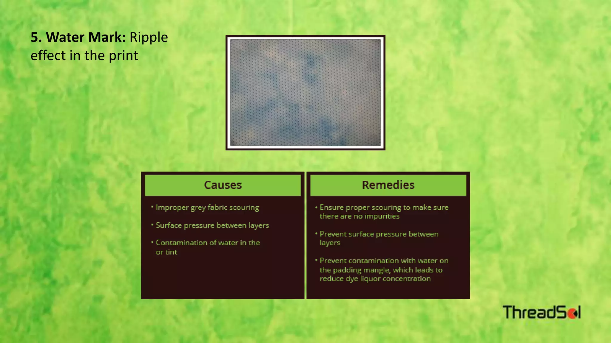 How dyeing & printing defects spoil your garment? | PPT