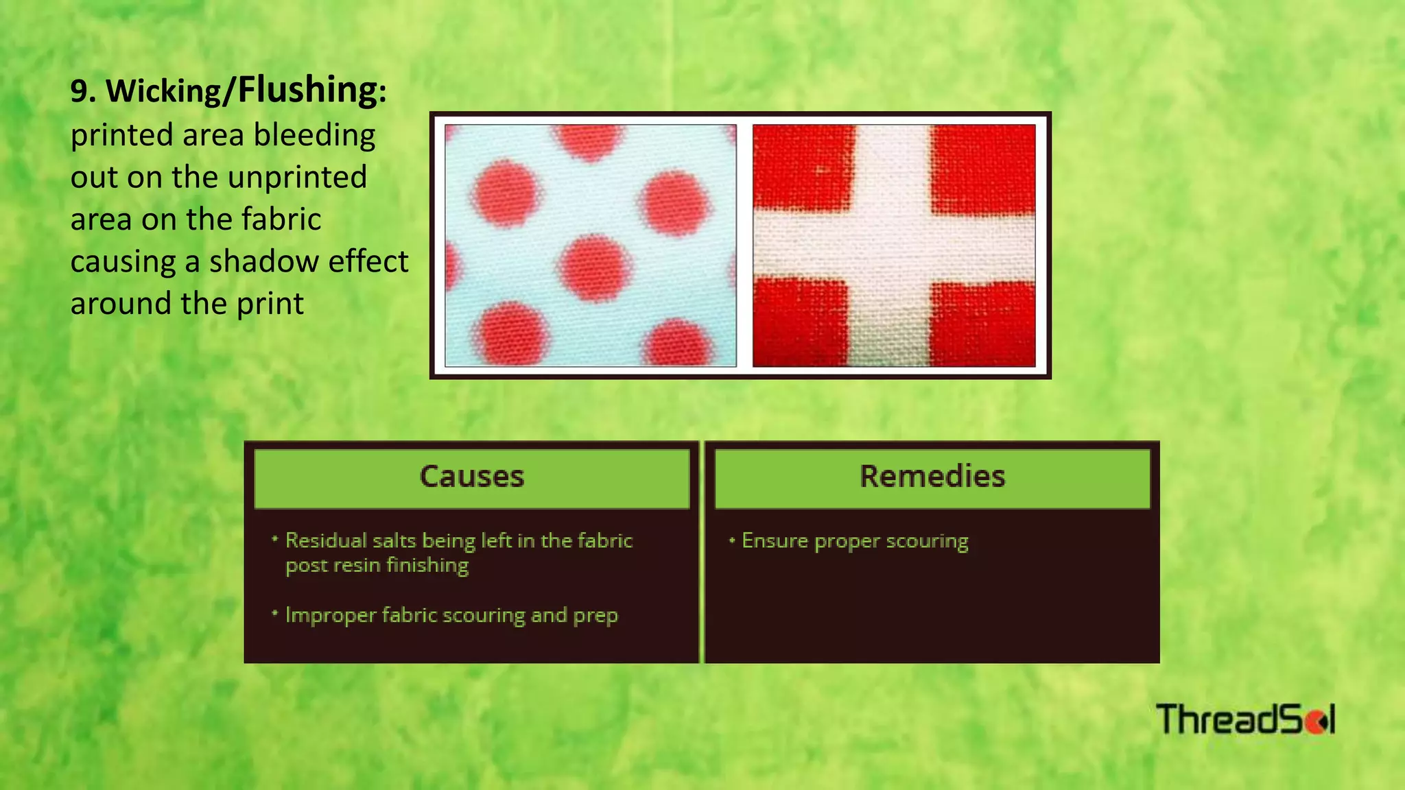 How dyeing & printing defects spoil your garment? | PPT