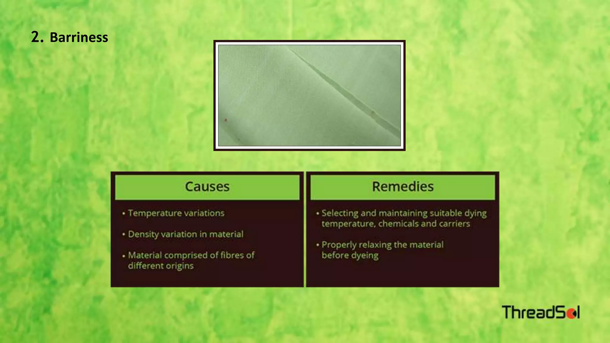 How dyeing & printing defects spoil your garment? | PPT