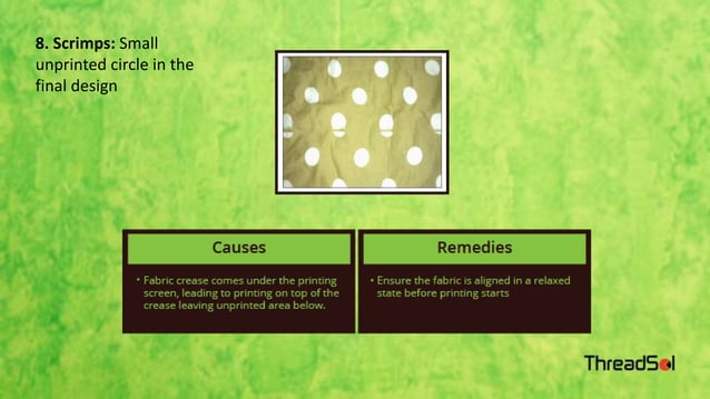How dyeing & printing defects spoil your garment? | PPT