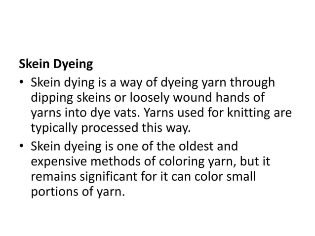 Dyeing Techniques for textiles and etc.ppt