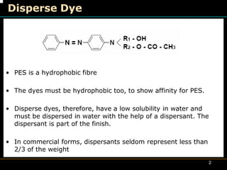 Dyeing with Disperse Dyes.pptx