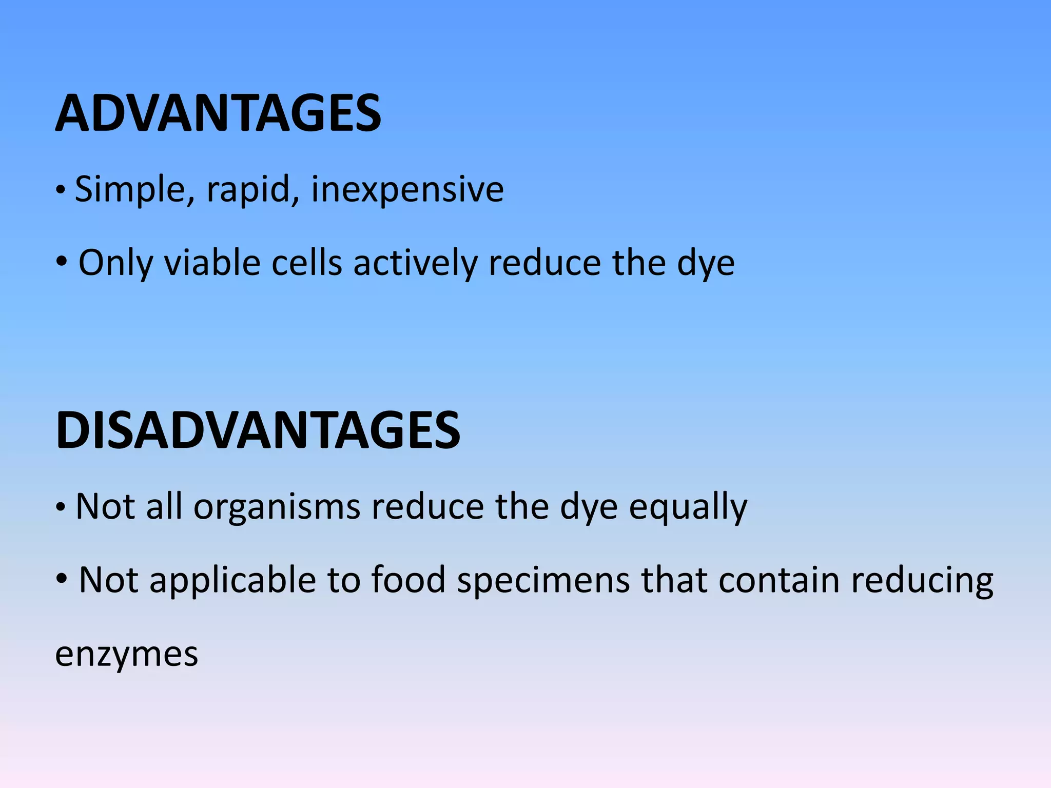 Dye reduction test | PPTX